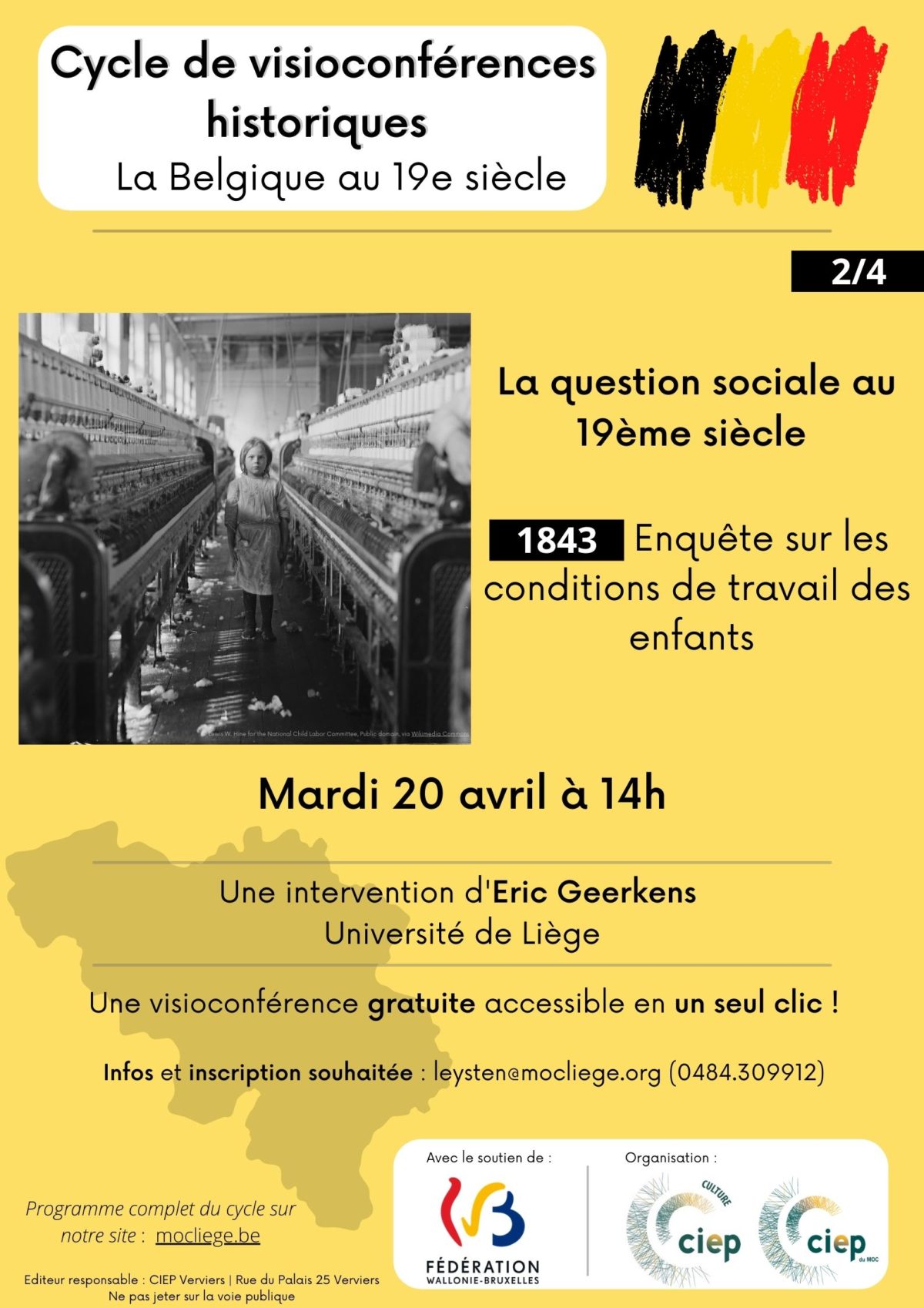 COMPTE-RENDU visioconférence&débat | 1843 | Les enquêtes ouvrières et ...